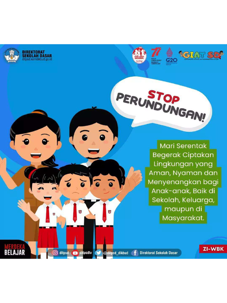 Infografis Stop Perundungan Bullying | PDF