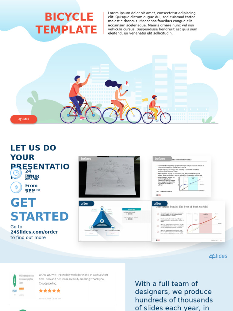 Bicycle Template-PlayfulChart | PDF