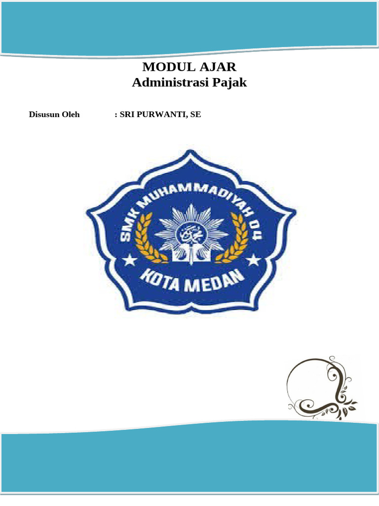 Modul Ajar Adm Pajak Kelas 11 SMK | PDF