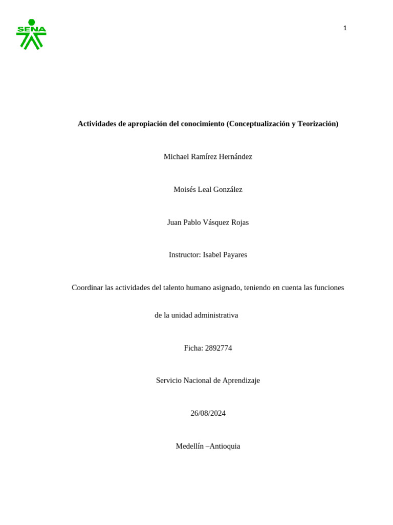 Actividad de Aprendizaje 7. AA7 - EV 7 - Actividad Estructuración de ... Actividad de Aprendizaje 7. AA7 - EV 7 - Actividad Estructuración de ...