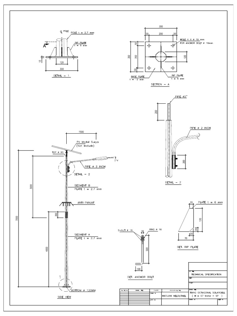 Pjuts 2in1 - 7m Single Arm | PDF