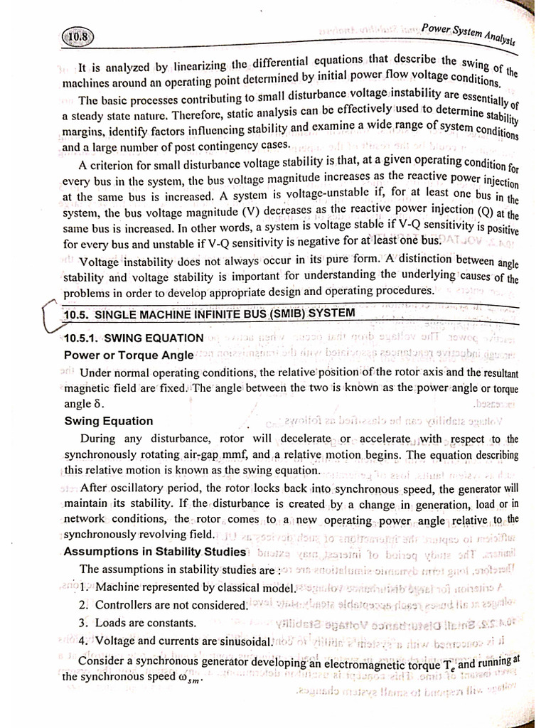 Swing Equation | PDF