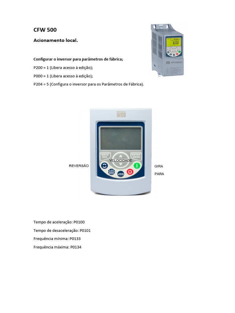 CFW500 | PDF