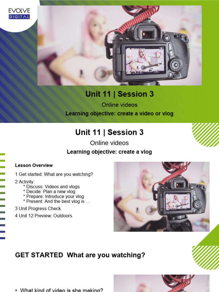 Unit 11 - Session 3: Online Videos | PDF