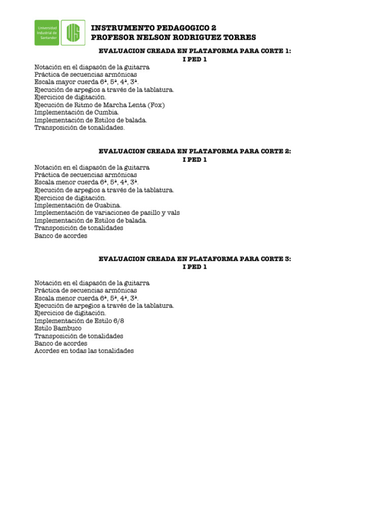 I PED 2 Plan de Clase | PDF