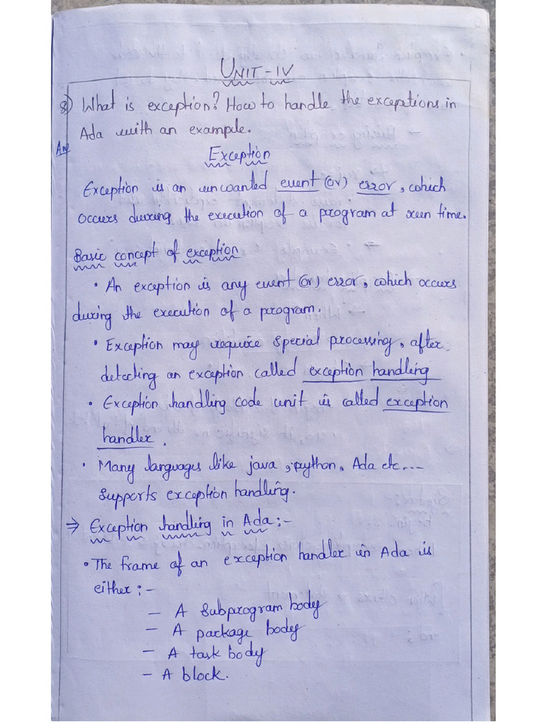 4unit (Model Paper) | PDF