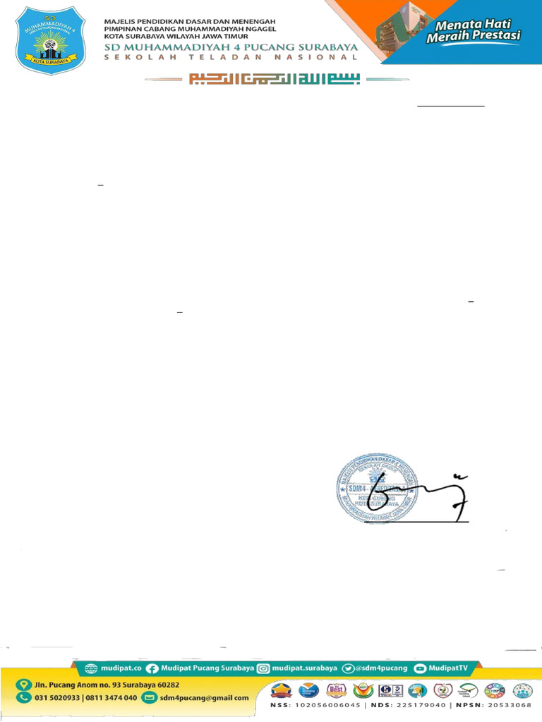 145 - Surat Pemberitahuan KMCM | PDF