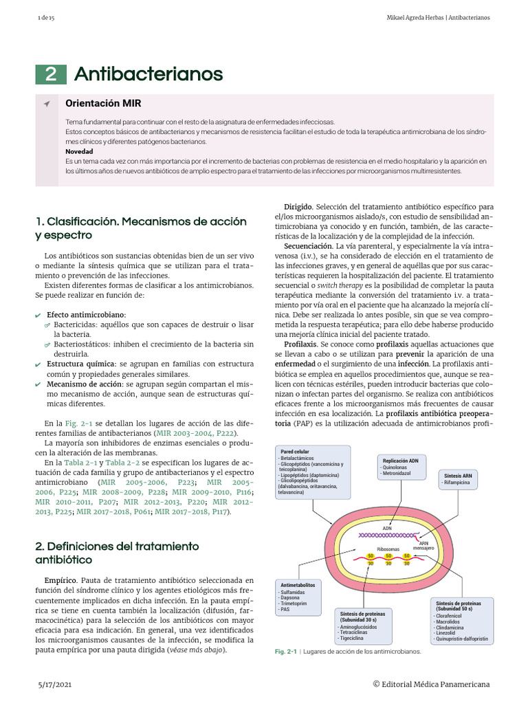 Antibacterianos | PDF