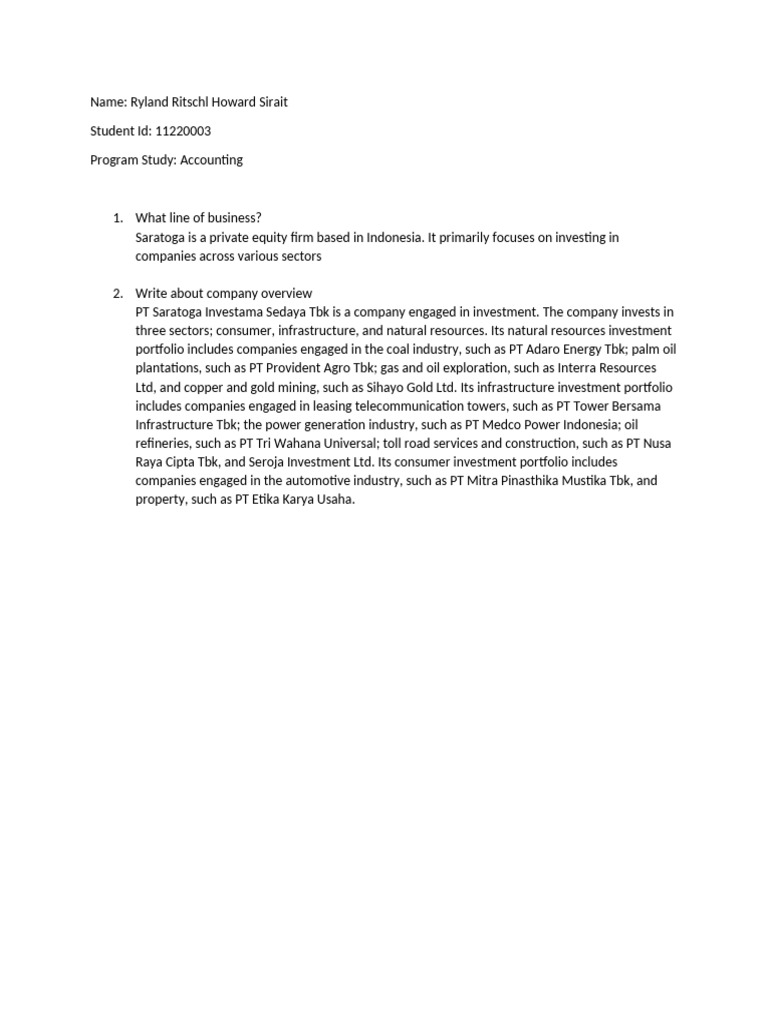 Assignment 1 Financial Management Ryland | PDF