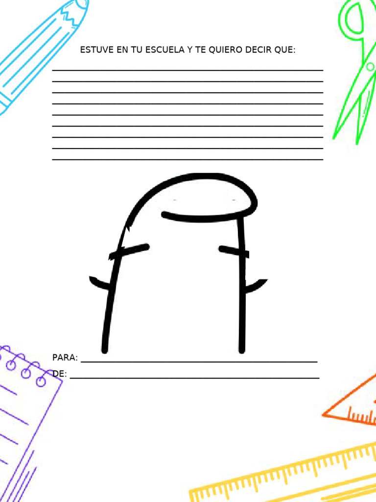 Estuve en Tu Escuela y Te Quiero Decir Que | PDF