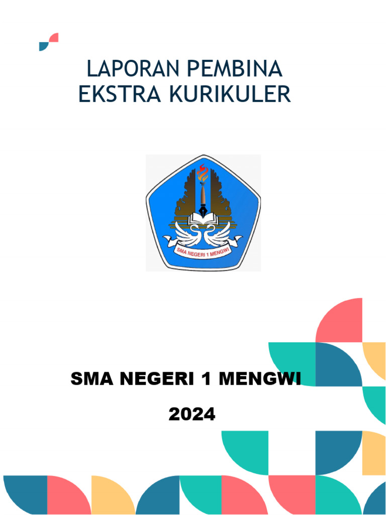 LAPORAN PEMBINA EKSTRA KURIKULER | PDF