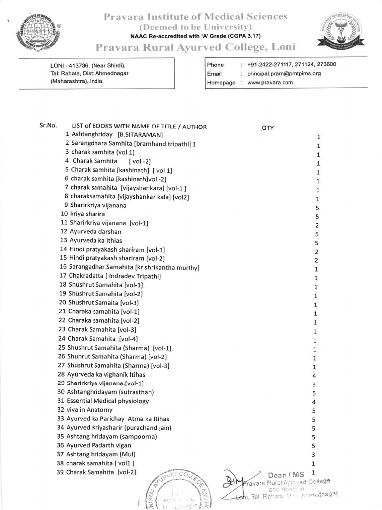 List of Books of Library | PDF