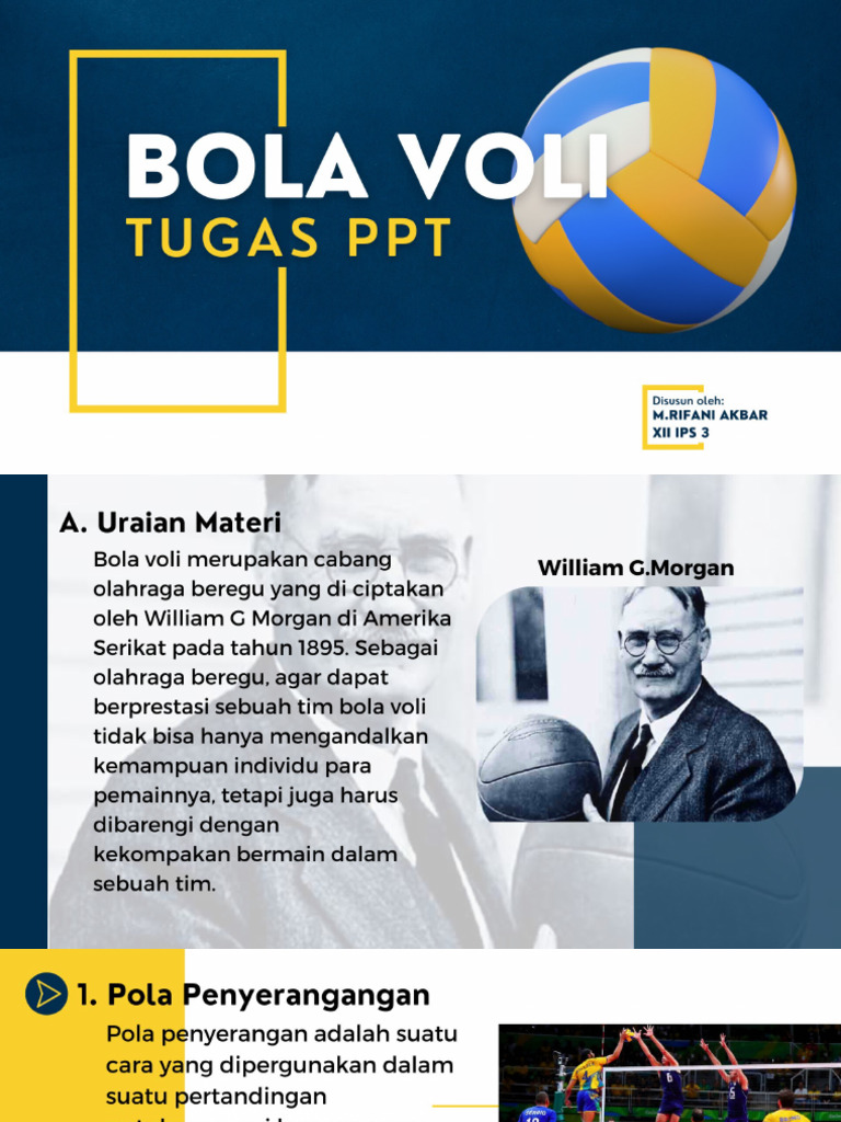 Tugas PJOK (Bola Voli) | PDF