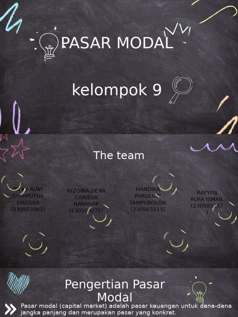 Kelompok 9 Pasar Modal | PDF