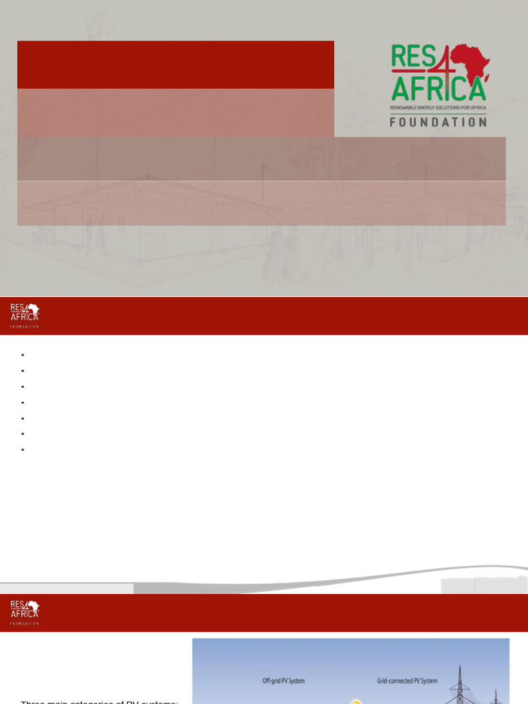 2.2.2 Types of PV Systems | PDF