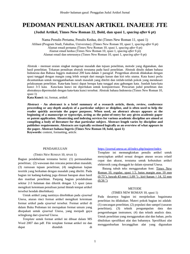 Template artikel | PDF