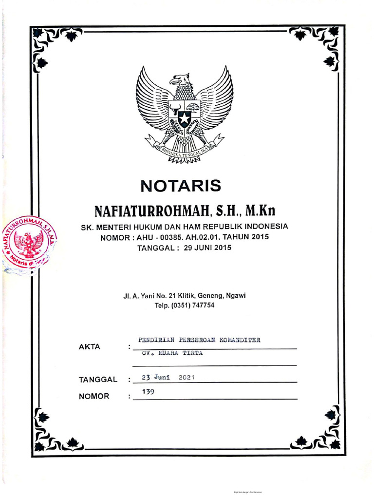 Contoh Surat Undangan | PDF