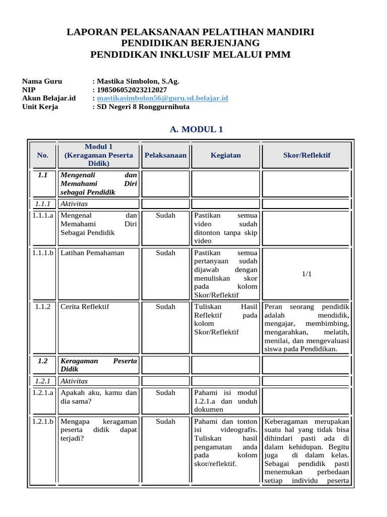 Pendidikan Inklusif | PDF