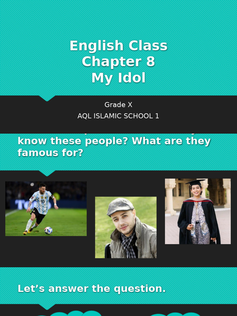 English Class X My Idol | PDF