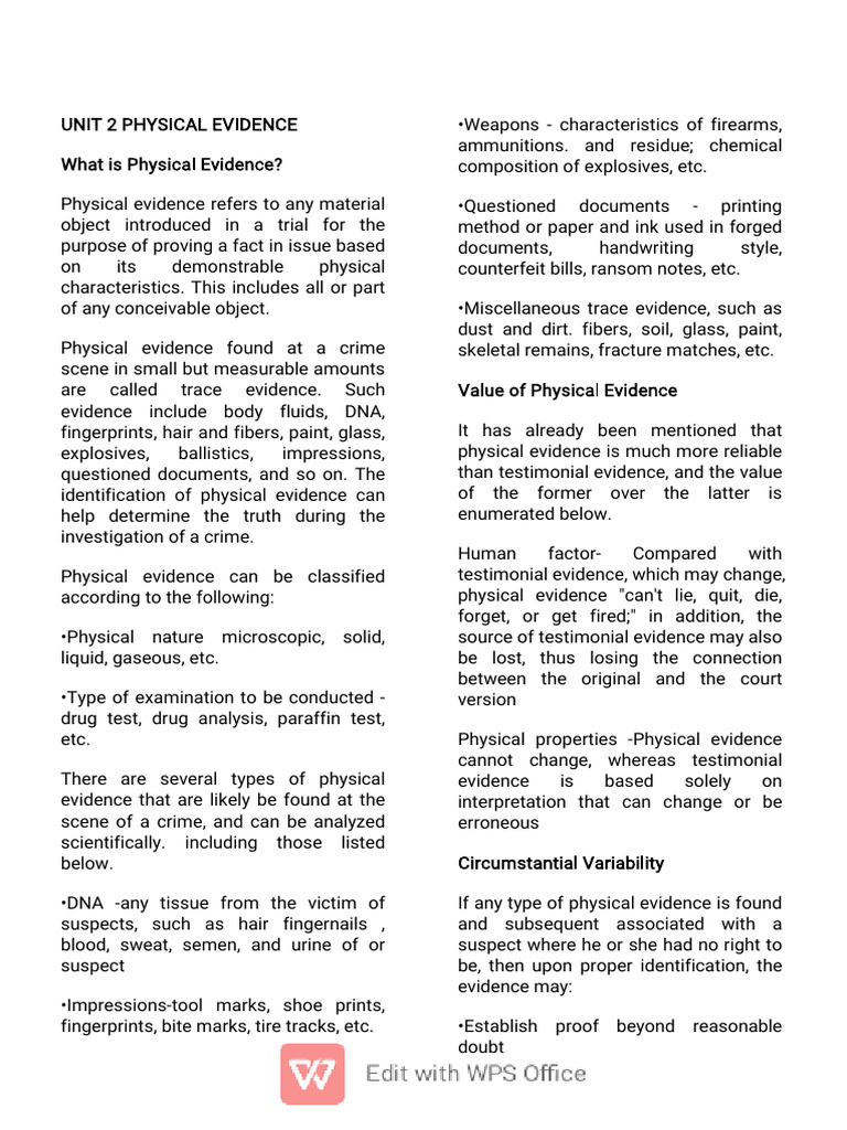 Unit 2 Physical PDF | PDF