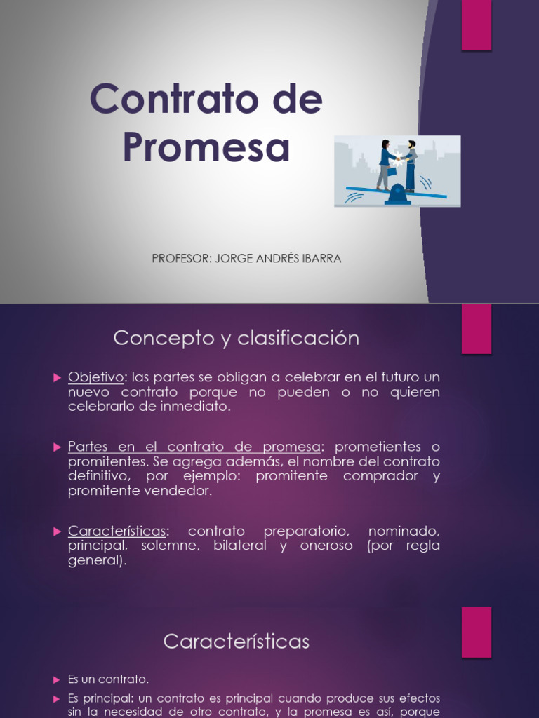Contrato de Promesa | PDF | Ley común | Derecho
