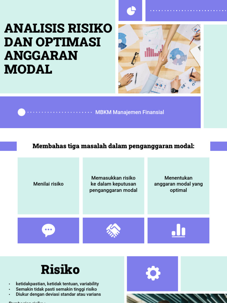 Pertemuan 12 - Analisis Risiko Dan Optimasi Anggaran Modal | PDF Pertemuan 12 - Analisis Risiko Dan Optimasi Anggaran Modal | PDF