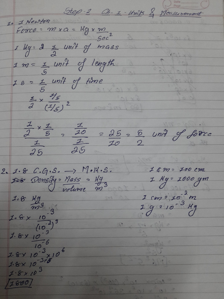 Chapter 1 Physics Module Solutions | PDF