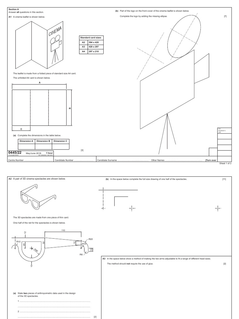 Cinema: © UCLES 2018 DC (KN/SW) 146124/2 | PDF