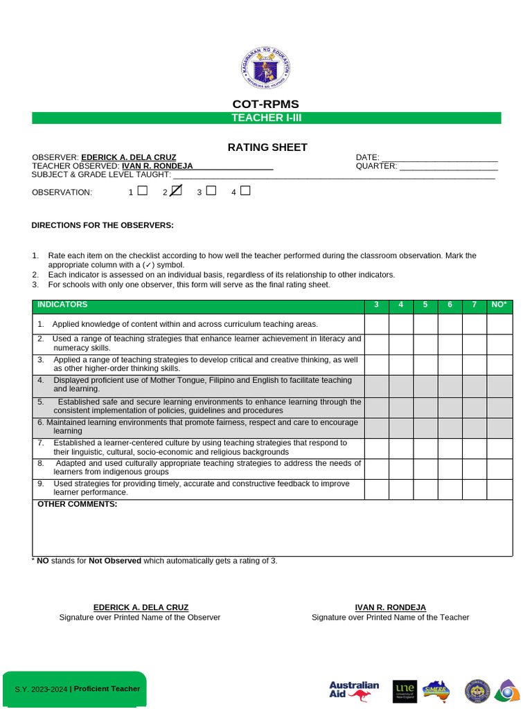 2023-2024-COT-2 | PDF