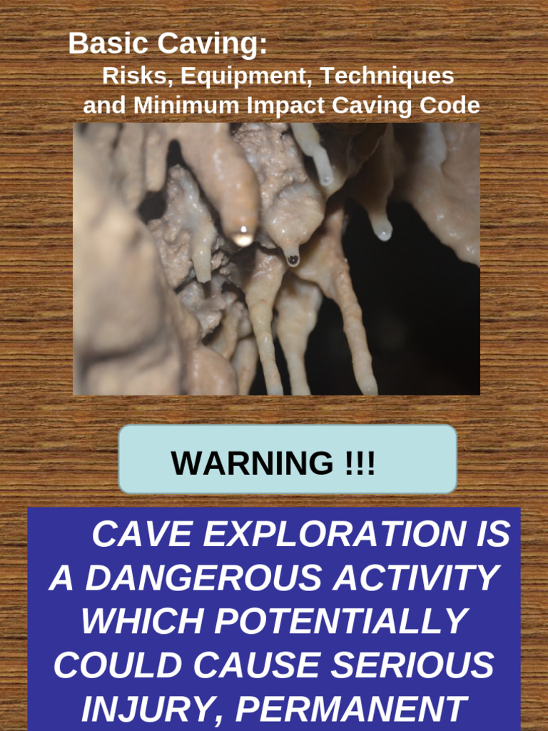 Basic Caving Techniques & Standards | PDF