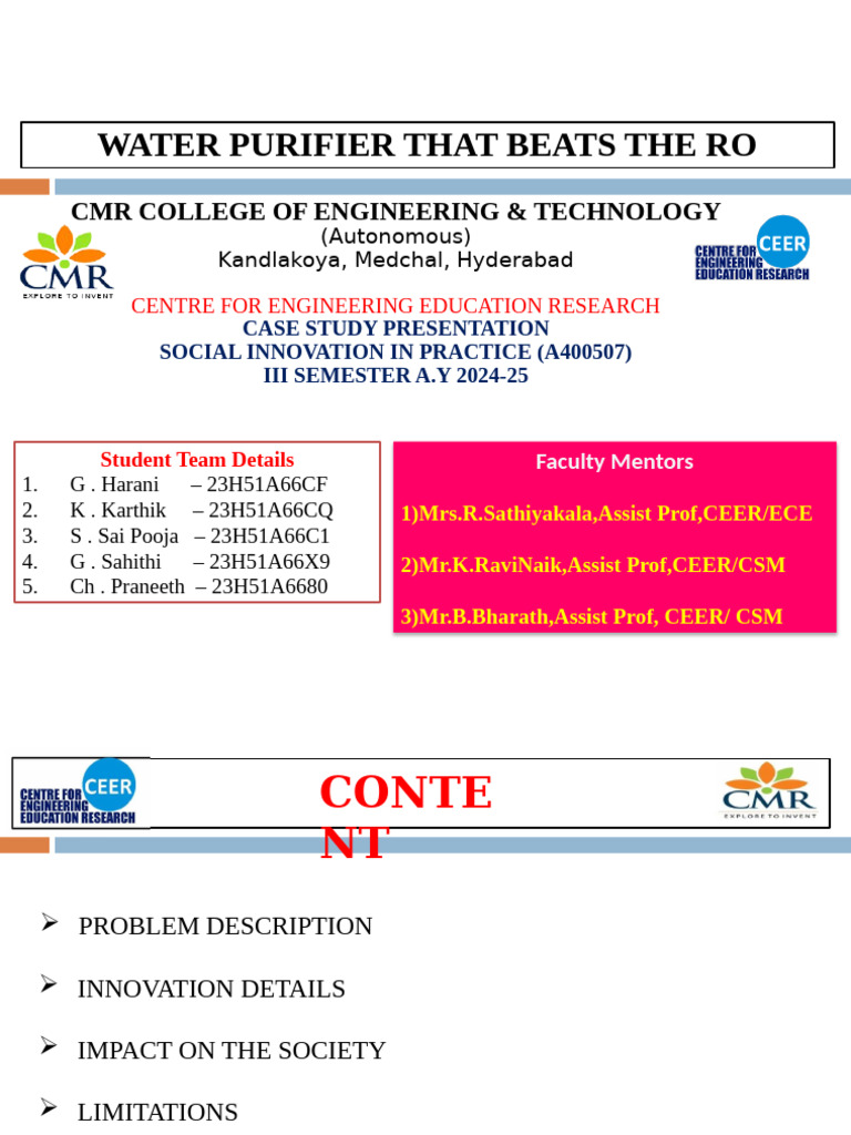 Case Study Team-12 | PDF