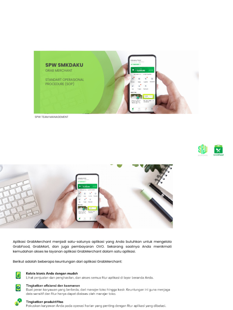 SOP Grab Merchant | PDF