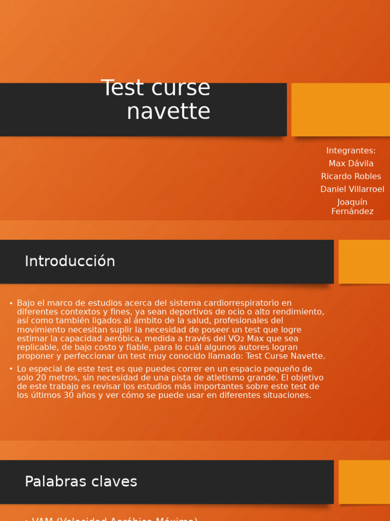 Test Navette | PDF