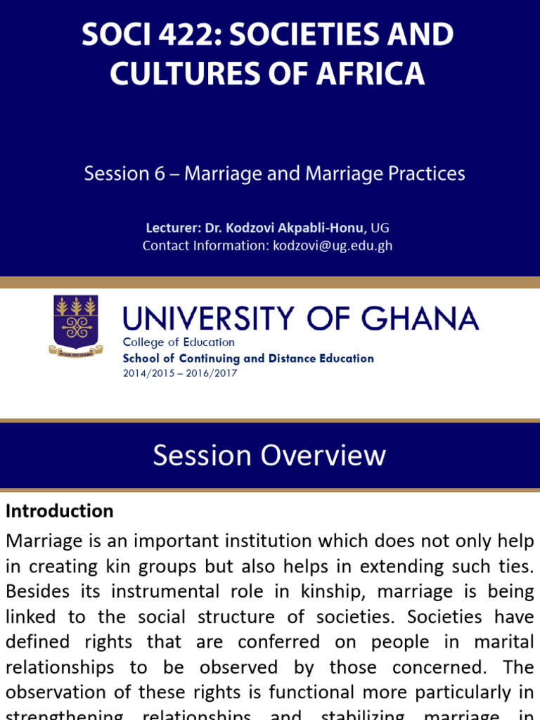 Soci 422 Lecture 6 | PDF