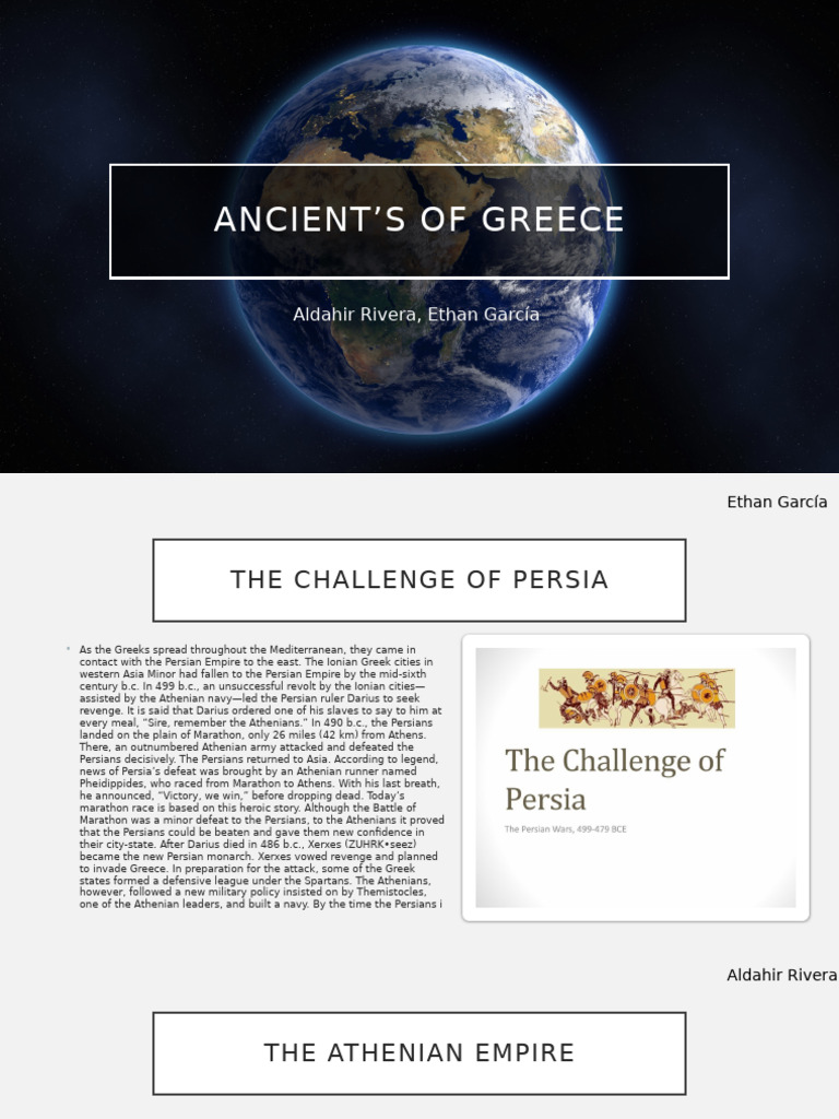 Ancient’s of Greece | PDF
