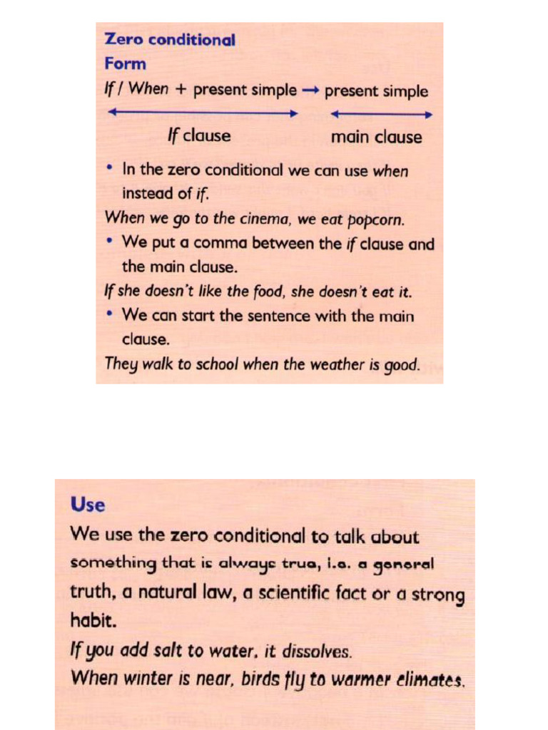 Conditionals Review | PDF
