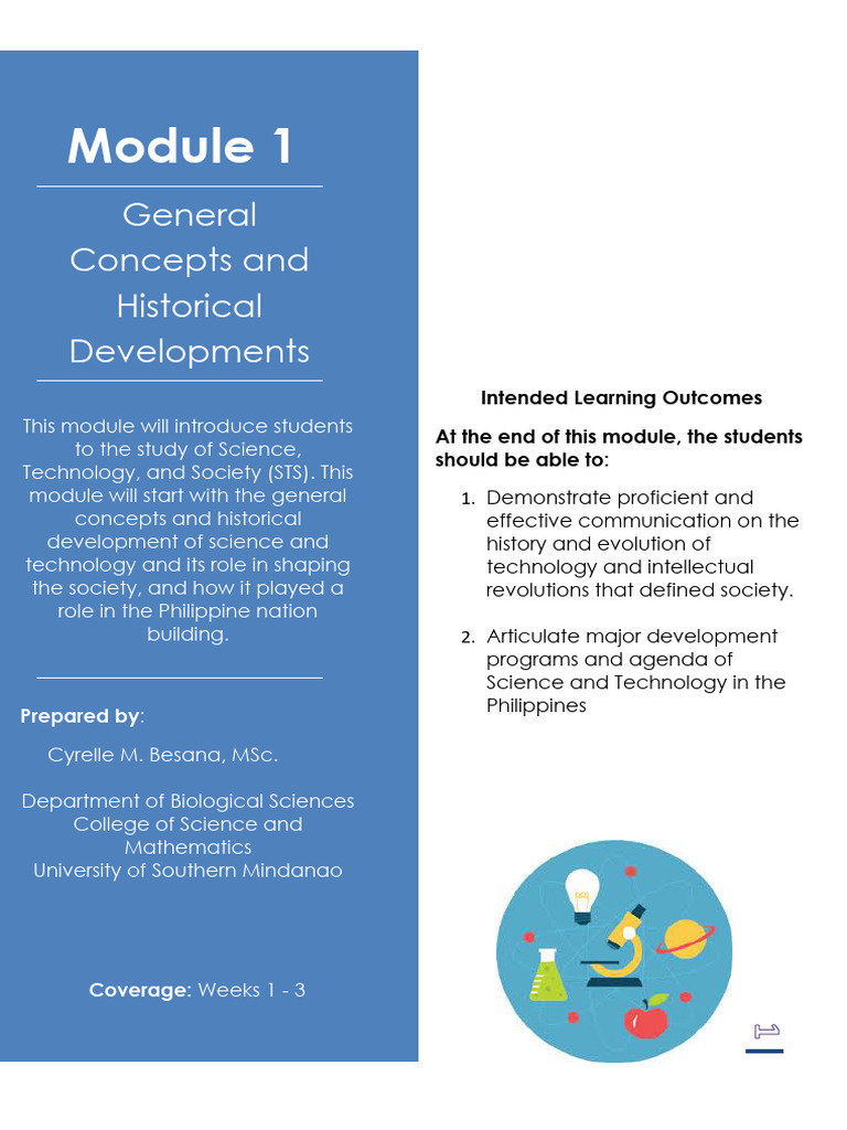 Module 1 STS | PDF