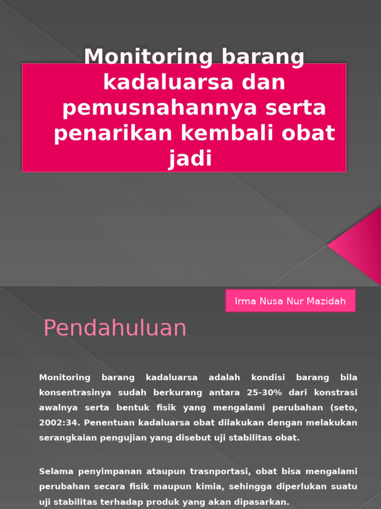 Monitoring Exp | PDF