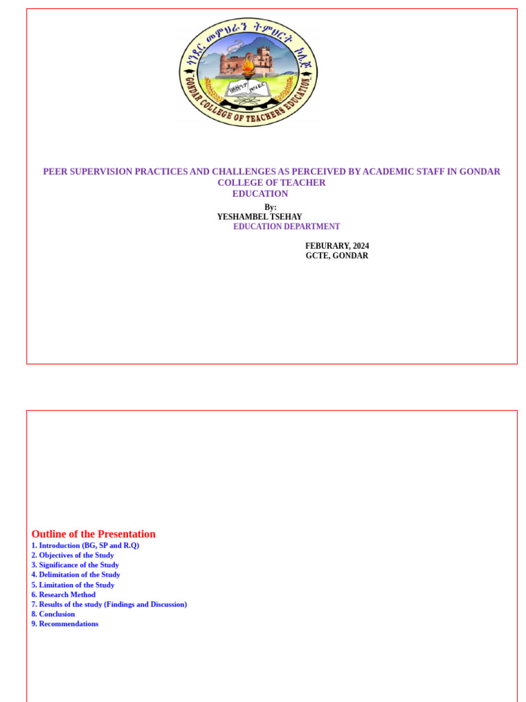 Yeshambel Research Work | PDF