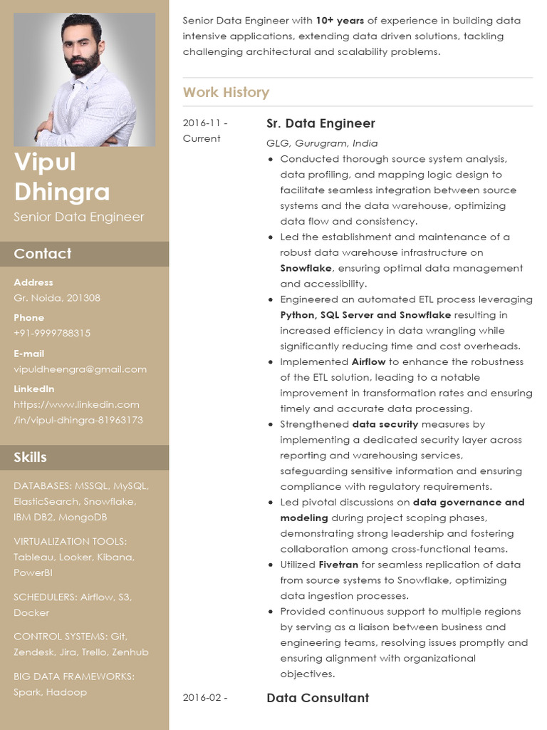 Vipul Dhingra Resume 24 | PDF