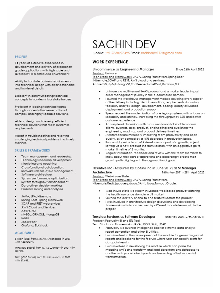 Sachin Dev Pdf