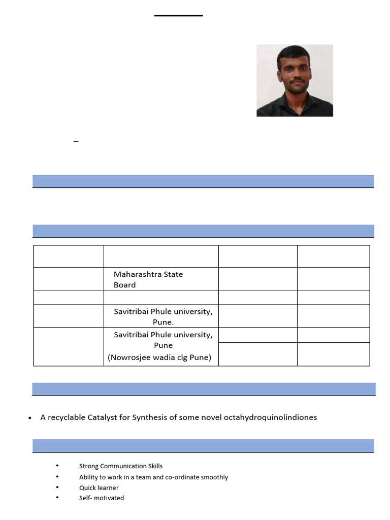 Shiva Resume | PDF