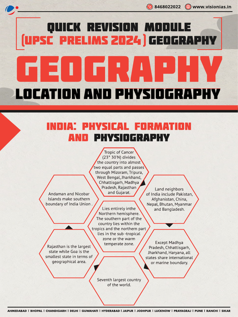 Geography Location and Physiography | PDF