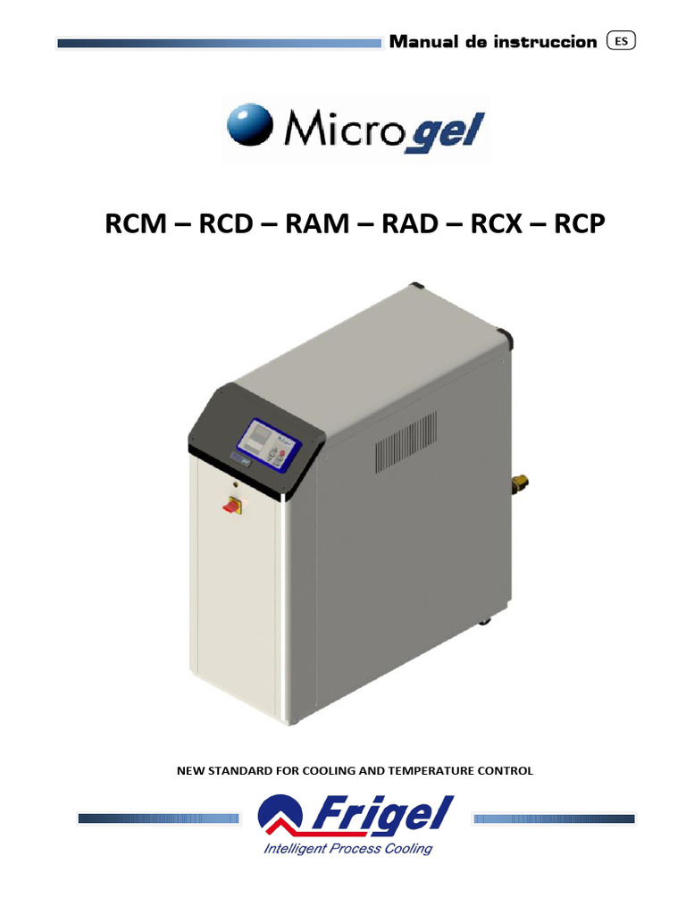 Manual de Instrucción Microgel Frigel | PDF | Refrigeración | Agua