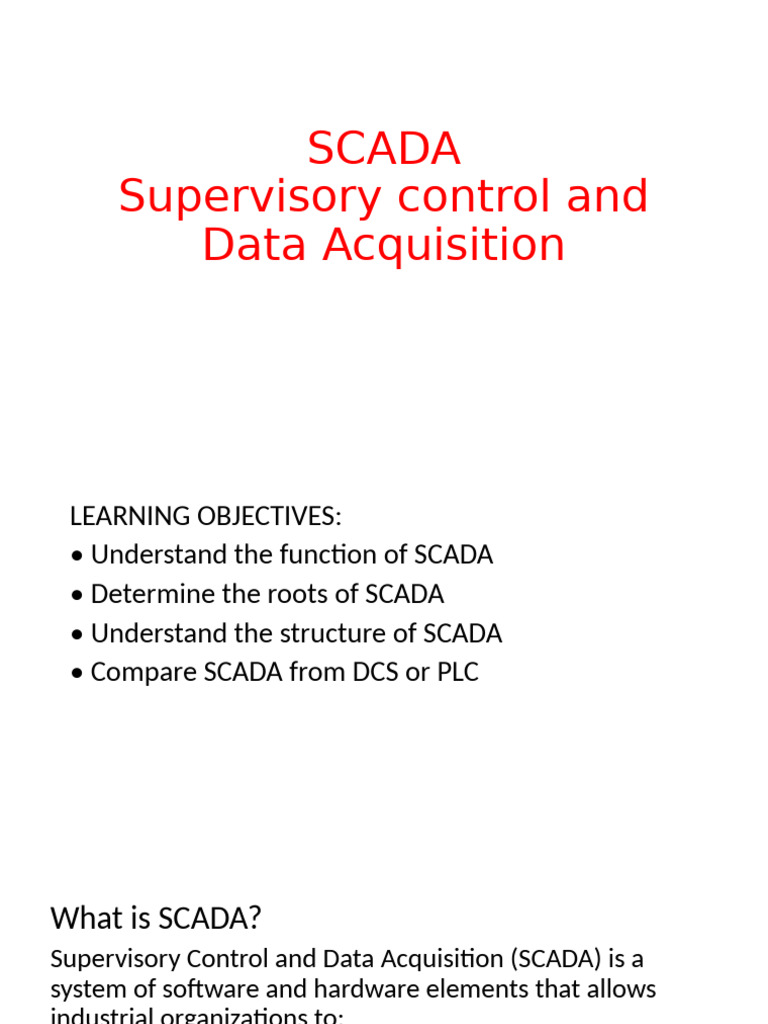 SCADA | PDF