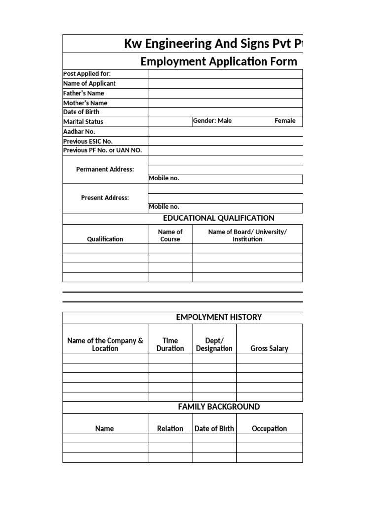 Doj Form by Sant | PDF