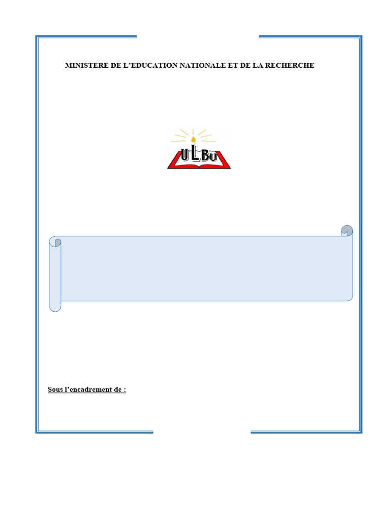 Rapport de Stage TFC | PDF