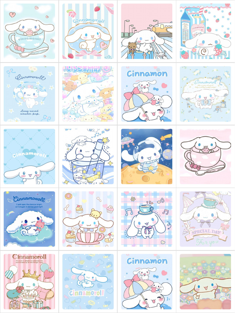 Cinnamoroll Álbum Figus - 20240811 - 211746 - 0000 | PDF