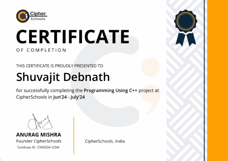 CPP Project BST (Chiper School) | PDF