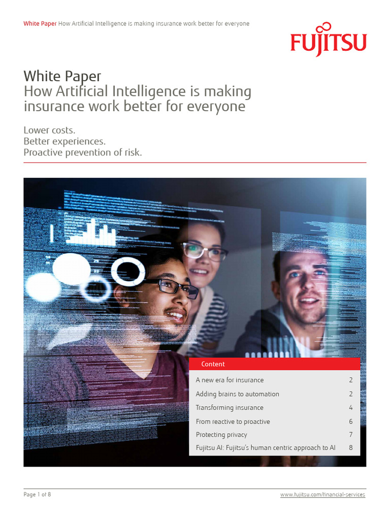 Fujitsu Artificial Intelligence White Paper | PDF | Artificial ...